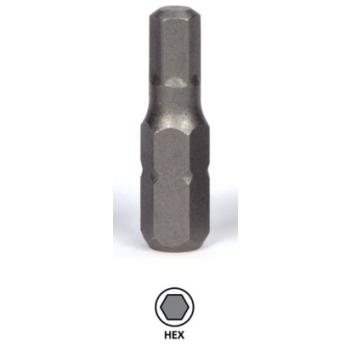 Driver bit - Insert - HEX 5.0mm x 1/4 square drive