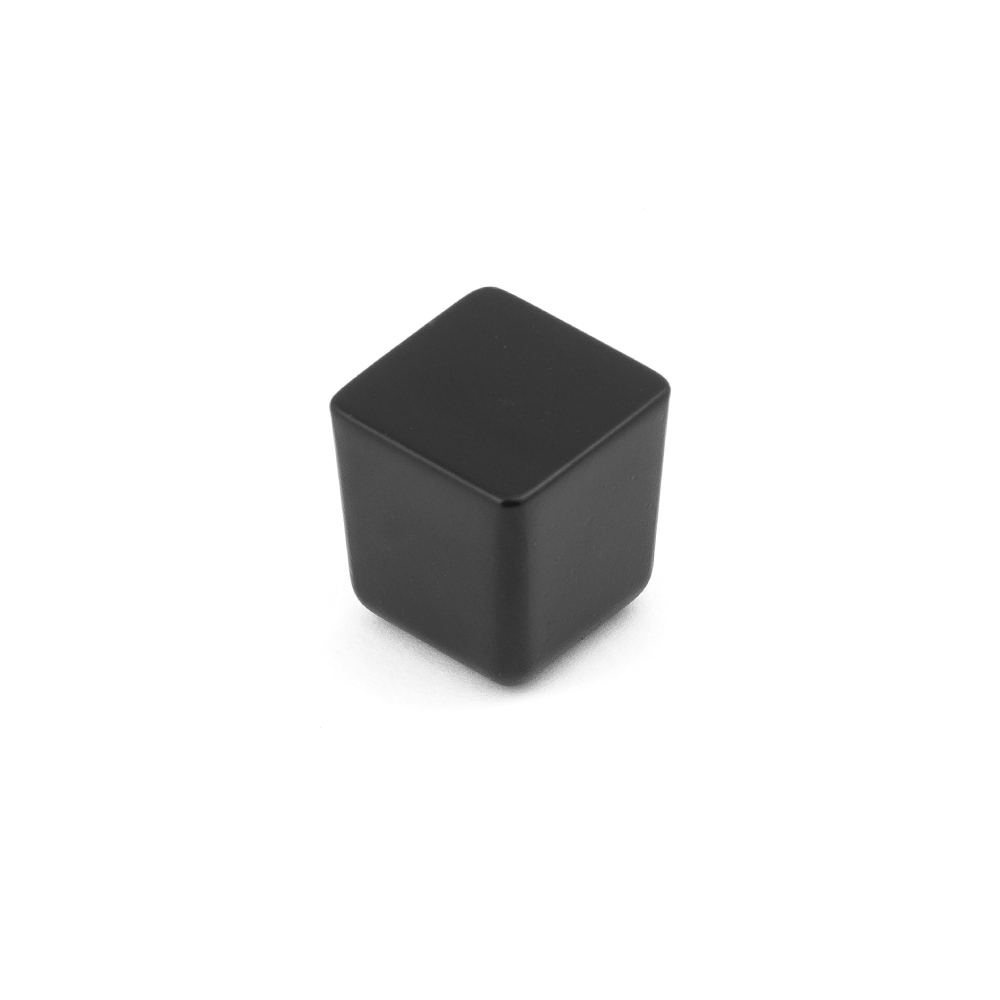 Castella URBANE 25mm Square Knob Matt Black [CAS731]
