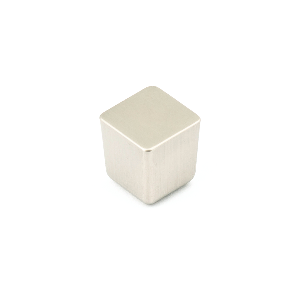 Castella URBANE [Dune] 25mm Square Knob Brushed Nickel [CAS733]