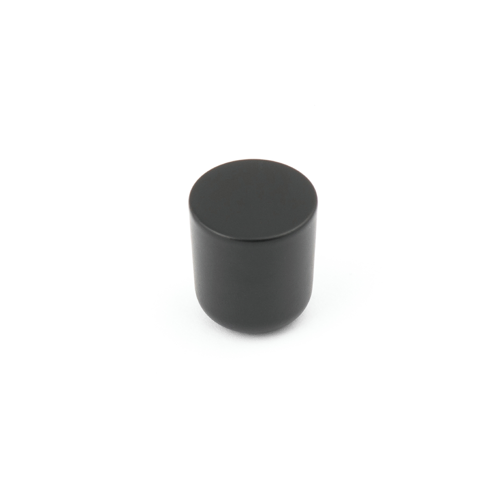 Castella URBANE [Dune] 25mm Round Knob Matt Black [CAS737]