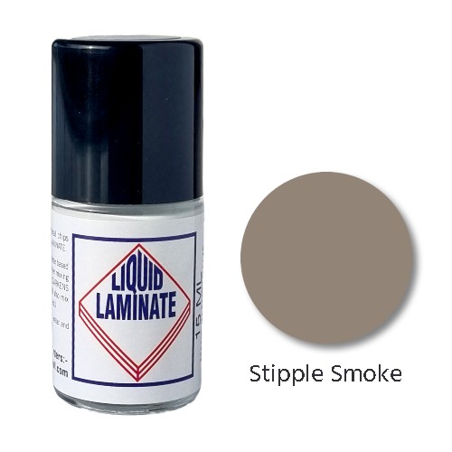 LIQUID LAMINATE Benchtop & Melamine Board Repair - STIPPLE SMOKE