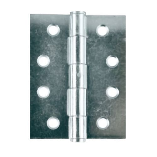 Hinge BUTT Fixed Pin 100mm - ZINC PLATE