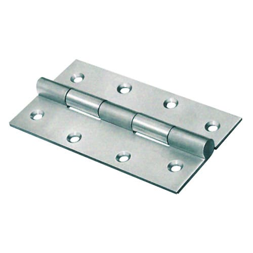 Hinge BUTT Fixed Pin 100mm - ZINC PLATE