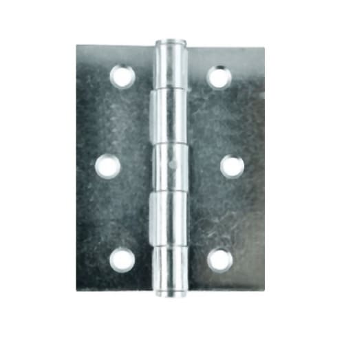 Hinge BUTT Fixed Pin 85mm - ZINC PLATE